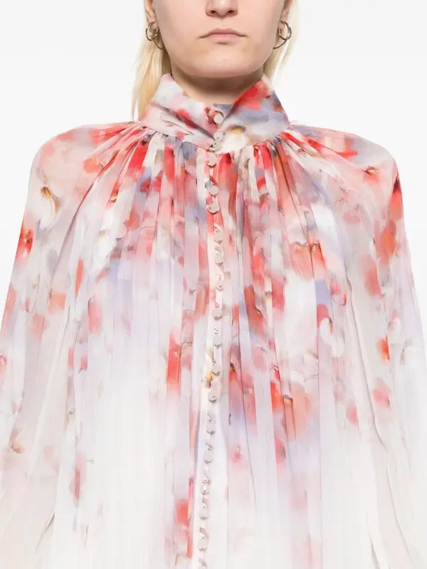 Zimmermann Crush Smock Blouse