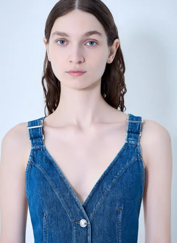 Sportmax Denim Vest - Blue