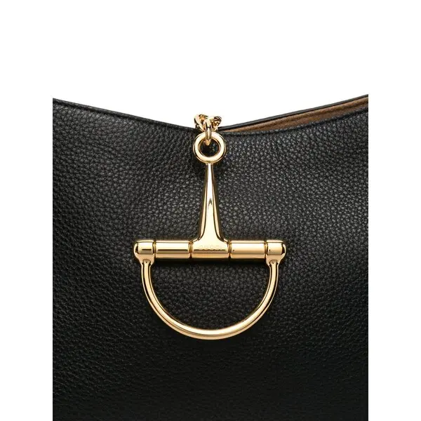 Gucci Grained Leather Shoulder Bag