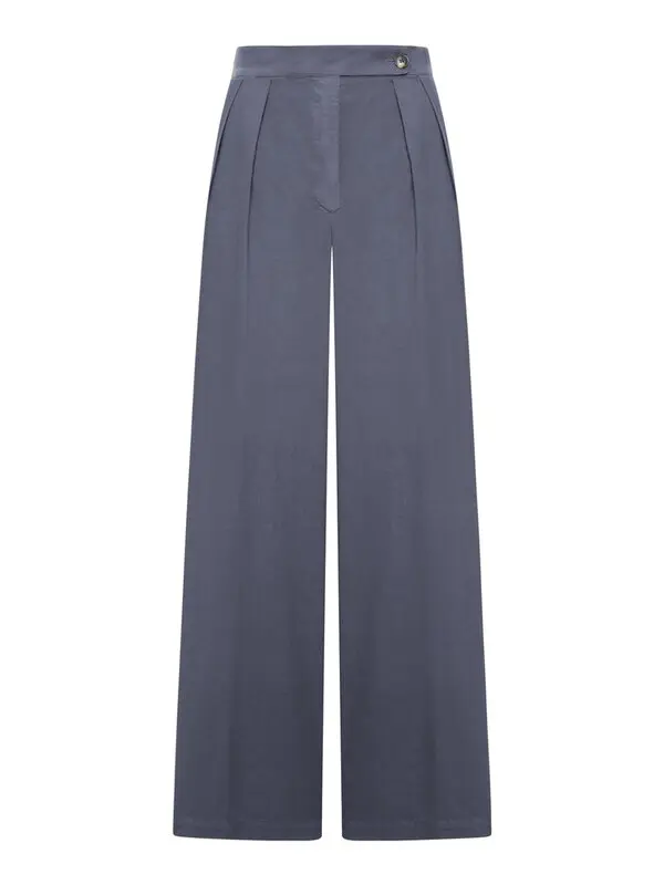 Dries Van Noten Trousers With Pleats And Side Buttoning