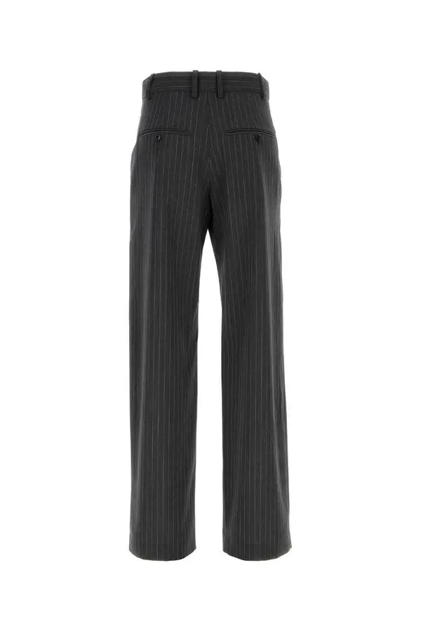 Isabel Marant Étoile Lisetta Embroidered Wool Blend Pants - Multicolor