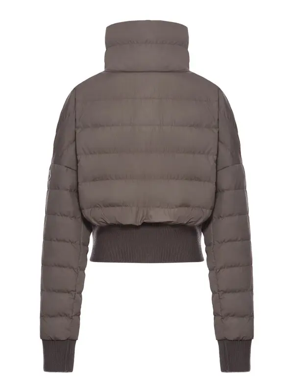Moncler Rick Owens Cropped Padded Technical Fabric Jacket - Multicolor