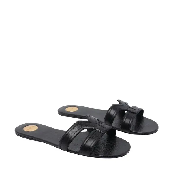 Saint Laurent Mabrouka Sandals - Black