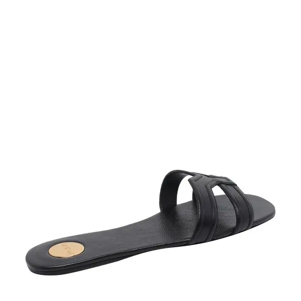 Saint Laurent Mabrouka Sandals - Black