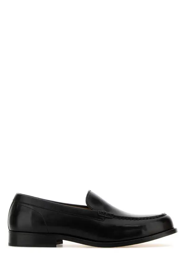 A.p.c. Leather Loafers - Black