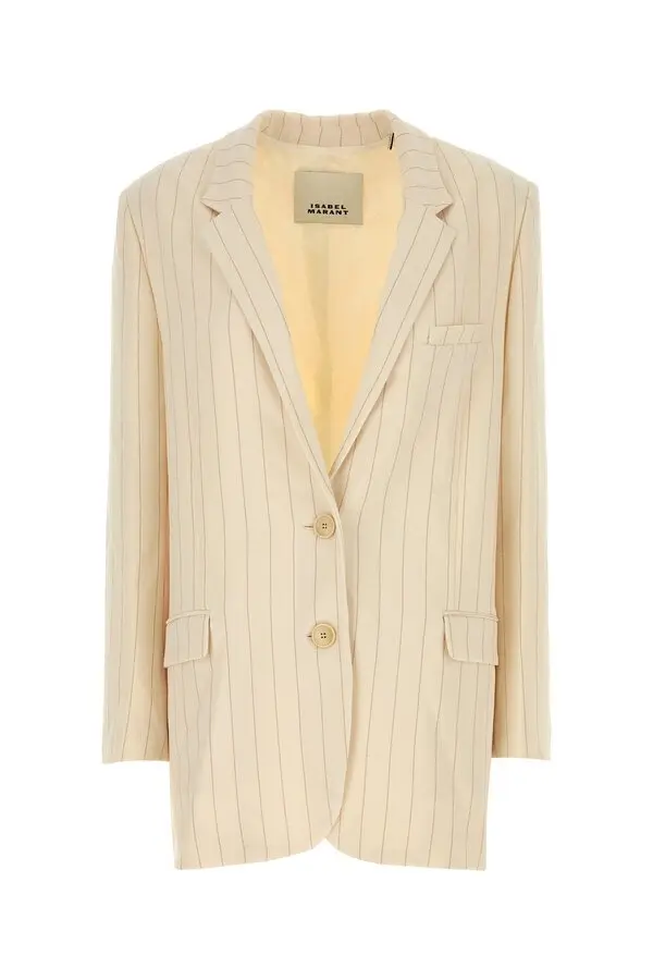 Isabel Marant Étoile Classic Fit Striped Blazer