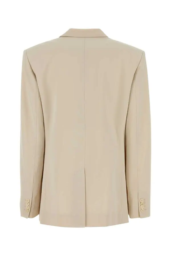 Isabel Marant Étoile Sand Crepe Oversize Calie Blazer - Brown