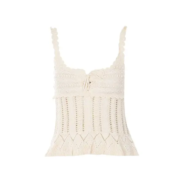 Isabel Marant Étoile Neves Knit Top - Cream