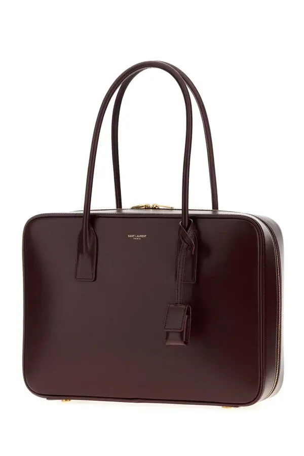 Saint Laurent Sac De Jour Handbag - Purple