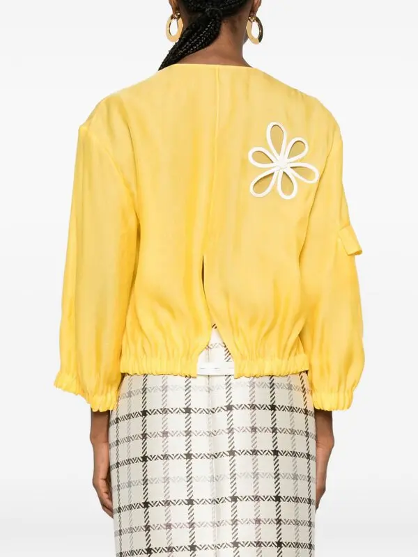 Fendi Embroidered Blouson Jacket - Multicolor