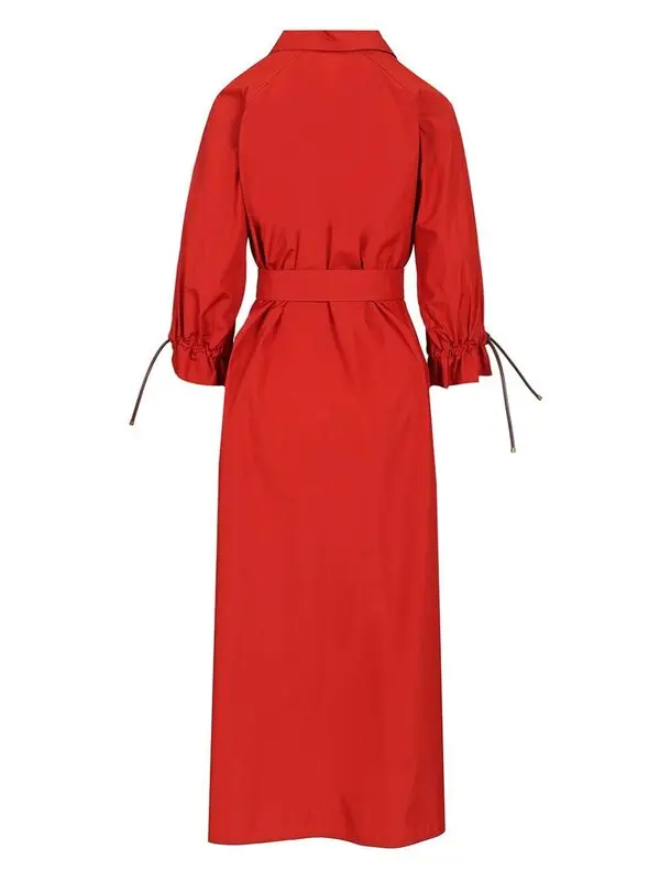 Max Mara Oversized Cotton Poplin Dress