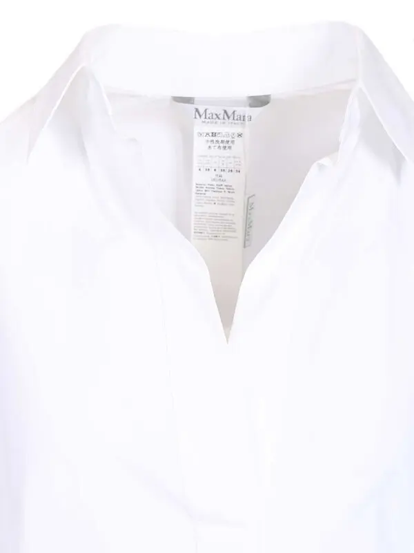 Max Mara Oversized Cotton Poplin Dress