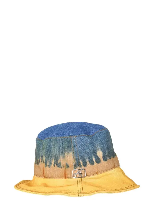 Alberta Ferretti Bucket Hat With Tie Dye Print - Multicolor