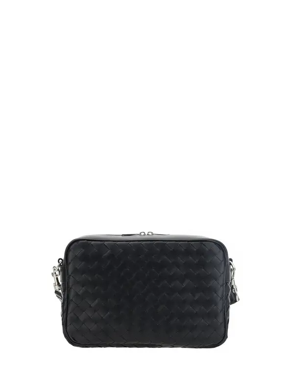 Bottega Veneta Medium Camera Shoulder Bag - Black