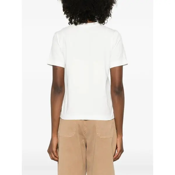 Burberry Embossed Logo Cotton T-shirt