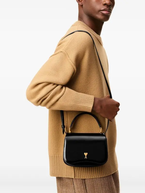 Ami Paris Leather Handbag - Multicolor