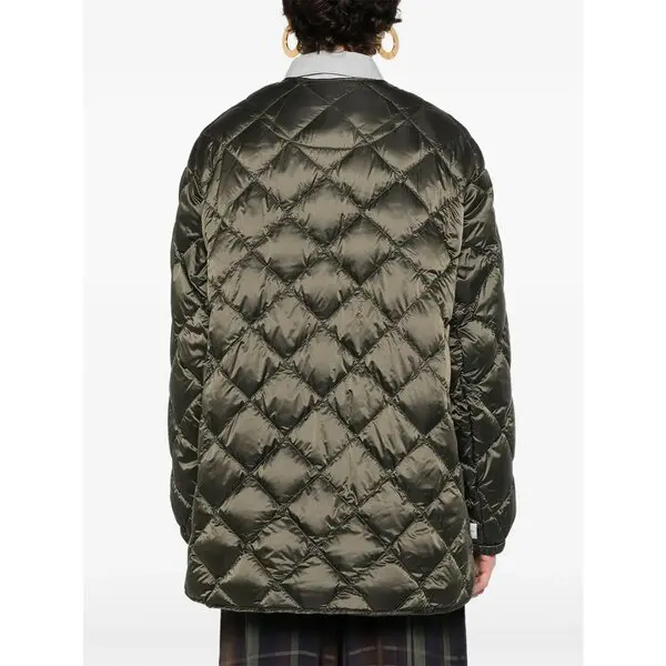 Max Mara Quilted Button-fastening Jacket