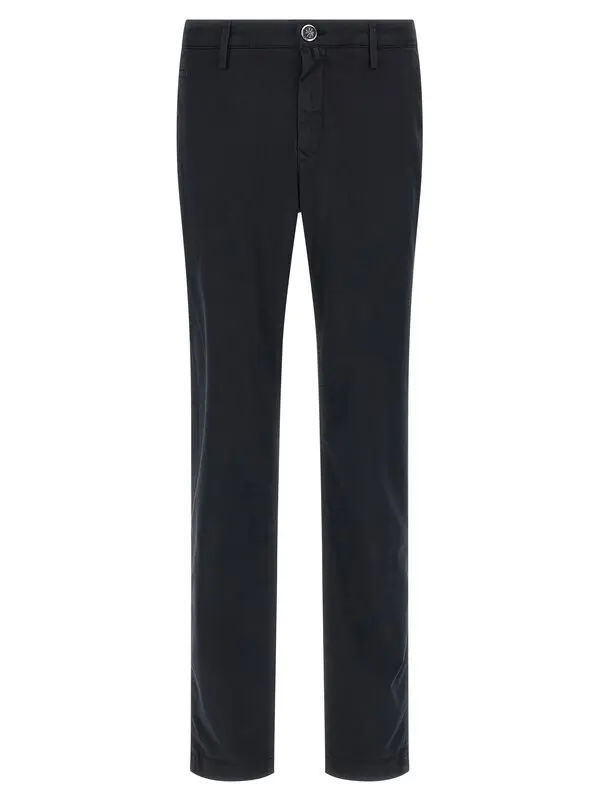 Jacob Cohen Bobby Cotton Blend Chinos - Blue