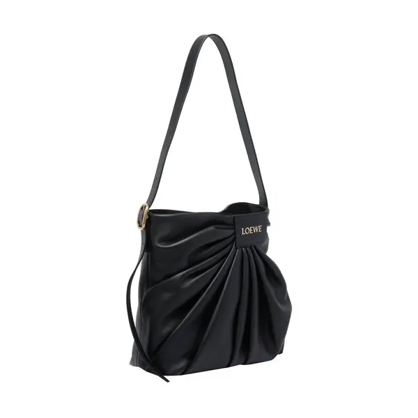 Loewe Draped Tote Bag With Logo