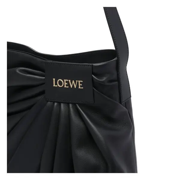 Loewe Draped Tote Bag With Logo
