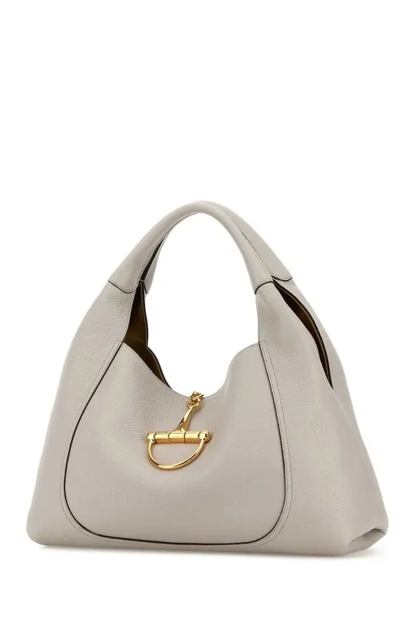 Gucci Large Softbit Shoulder Bag - Gray