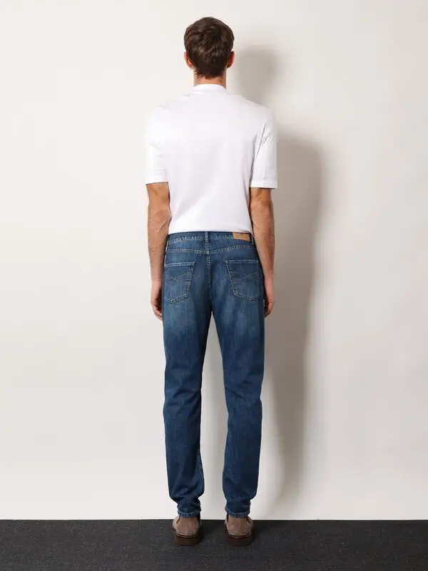 Brunello Cucinelli Leisure Fit Cotton Jeans - Multicolor