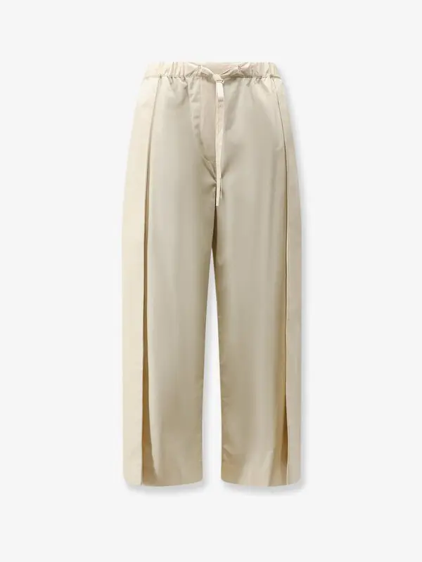 Loewe Cropped Cotton Trousers