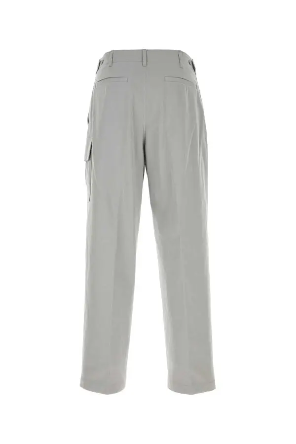 Fendi Stretch Cotton Cargo Pant - Gray