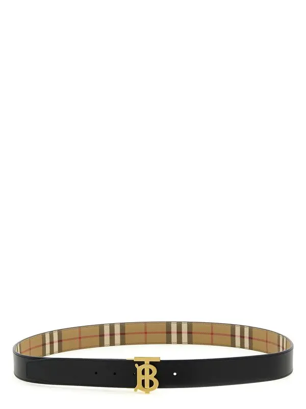 Burberry Tb Monogram Reversible Belt