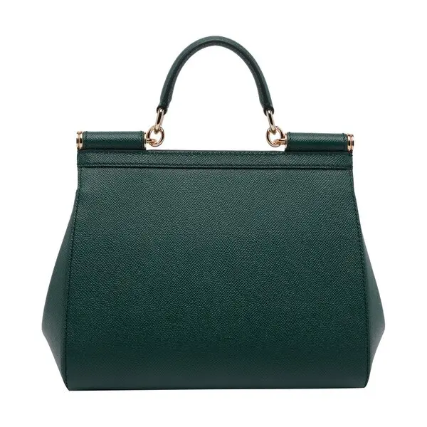 Dolce & Gabbana Large Sicily Handbag - Green