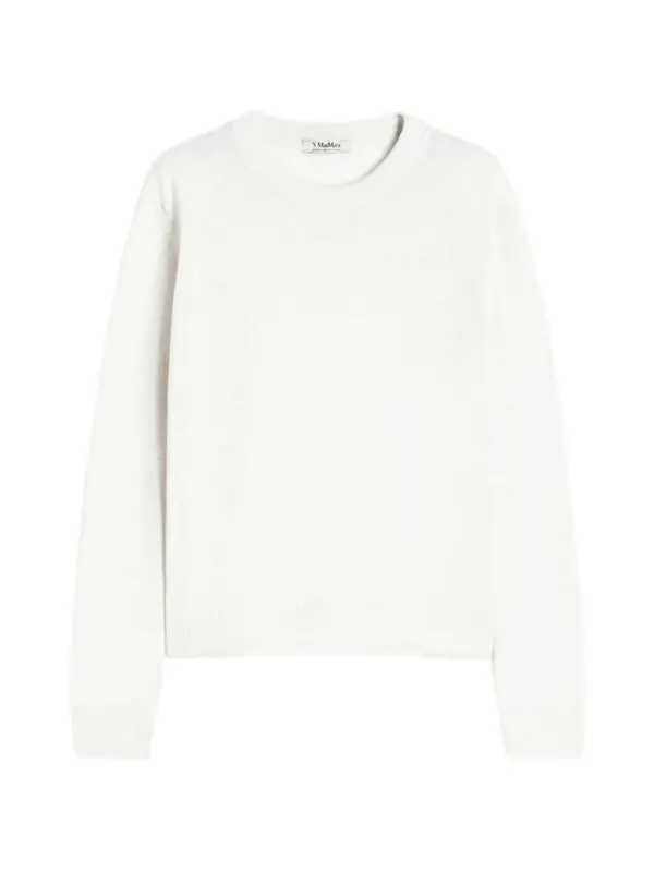 Max Mara Linen Crewneck Sweater - Multicolor