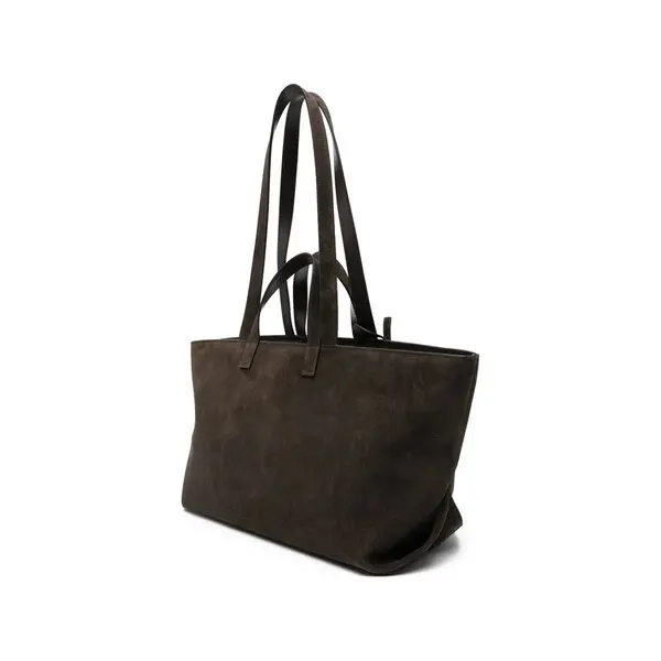 A.p.c. Calf Suede Tote Bag With Detachable Coin Purse