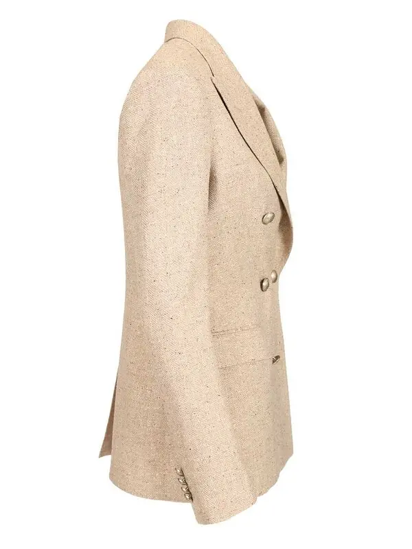 Tagliatore Double-breasted Peak Lapel Blazer