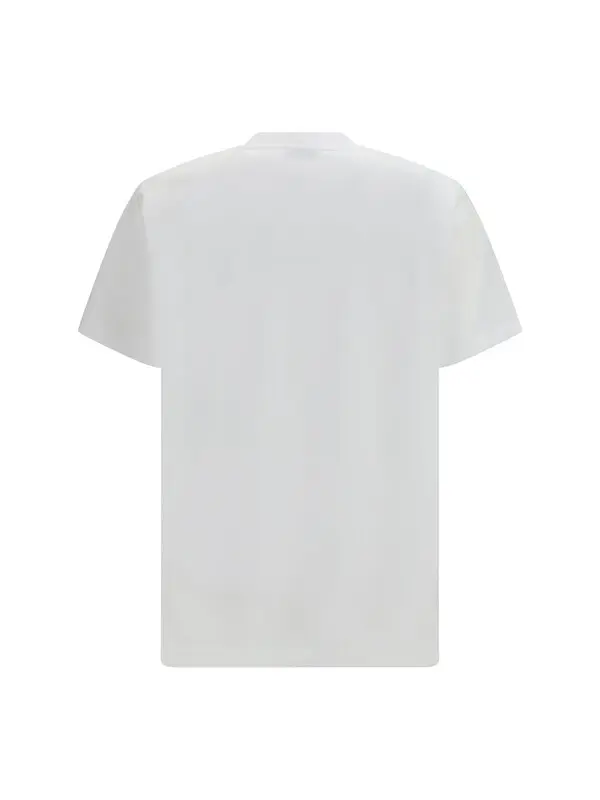 Moschino Logo Printed T-shirt - White