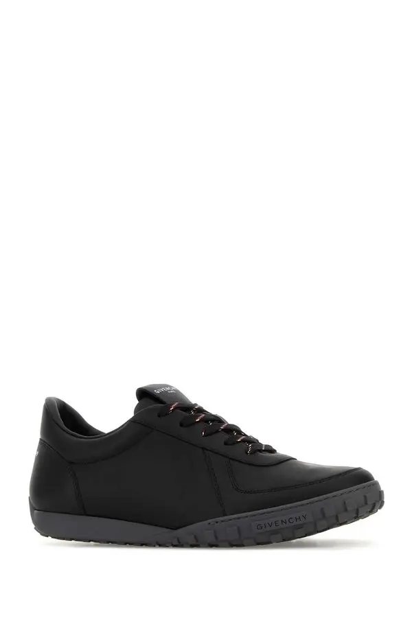Givenchy Leather Glide Sneakers - Black