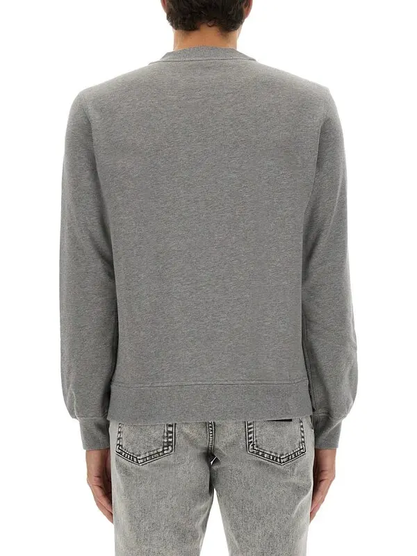 Dolce & Gabbana Jersey With Embroidery - Gray