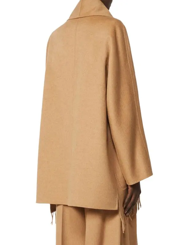 Max Mara Camel Hair Cardigan Coat