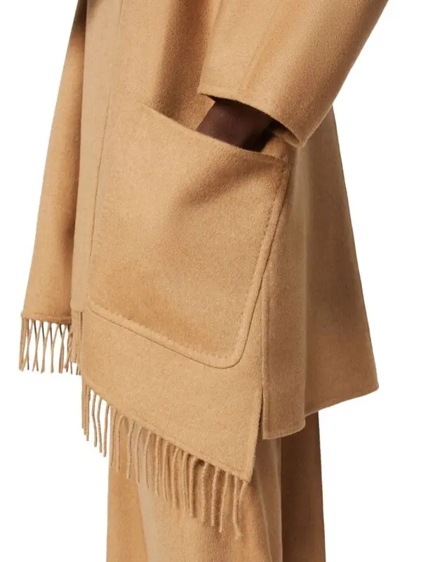 Max Mara Camel Hair Cardigan Coat