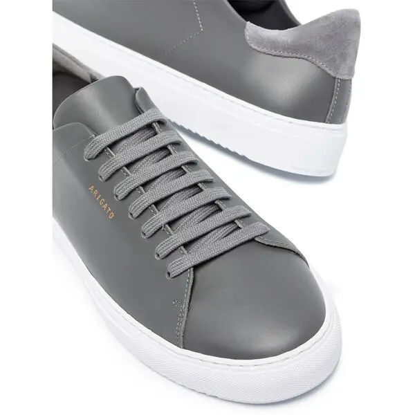Axel Arigato Grey Leather Low Top Sneakers - Gray