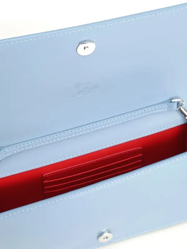 CHRISTIAN LOUBOUTIN Bettina Clutch - Blue