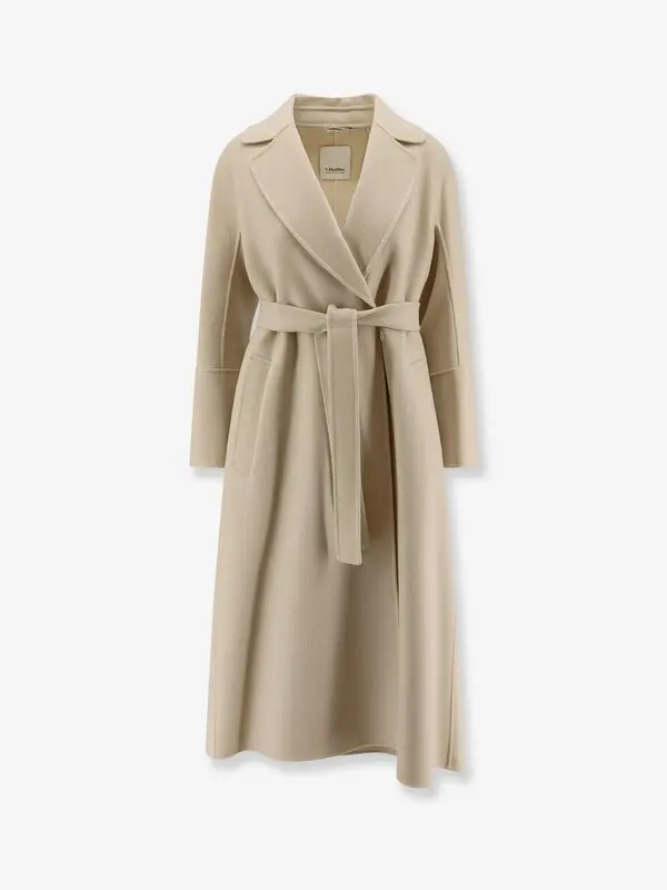 Max Mara Double Face Fabric Coat - Multicolor