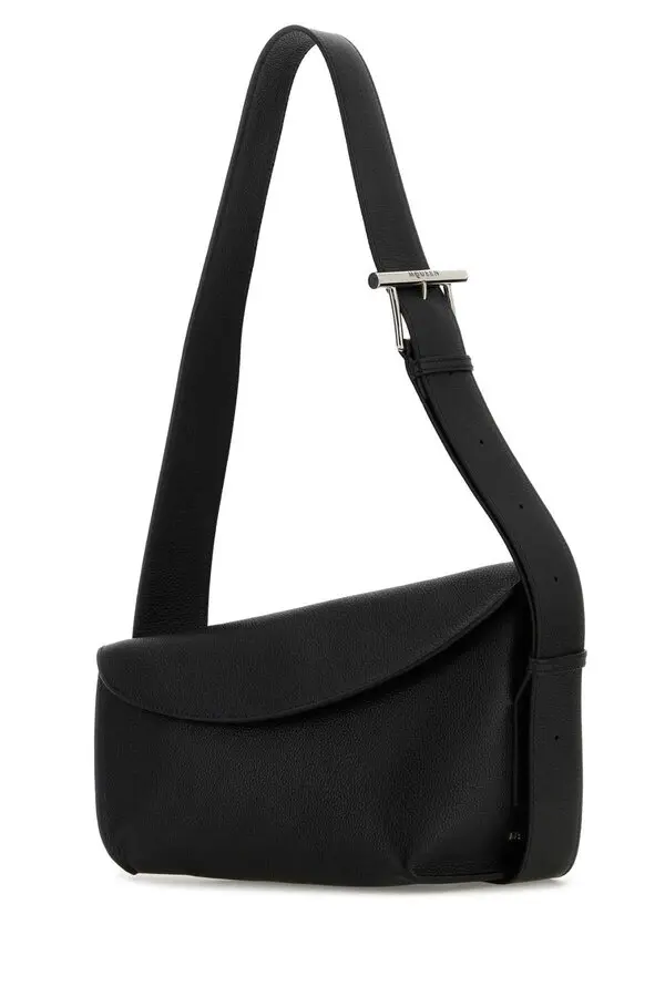Alexander McQueen Large Sling T-bar Crossbody Bag - Black