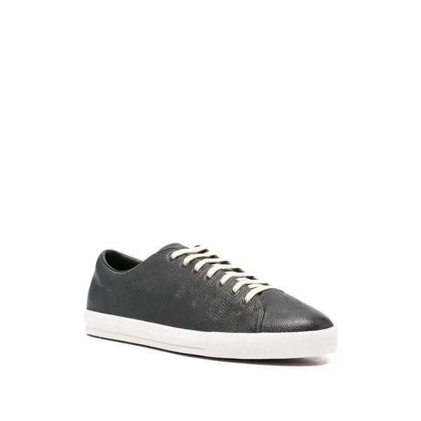 Prada Low-top Sneakers With Debossed Logo - Black