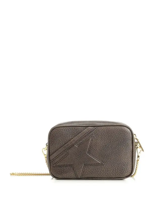GOLDEN GOOSE Mini Star Bag - Brown