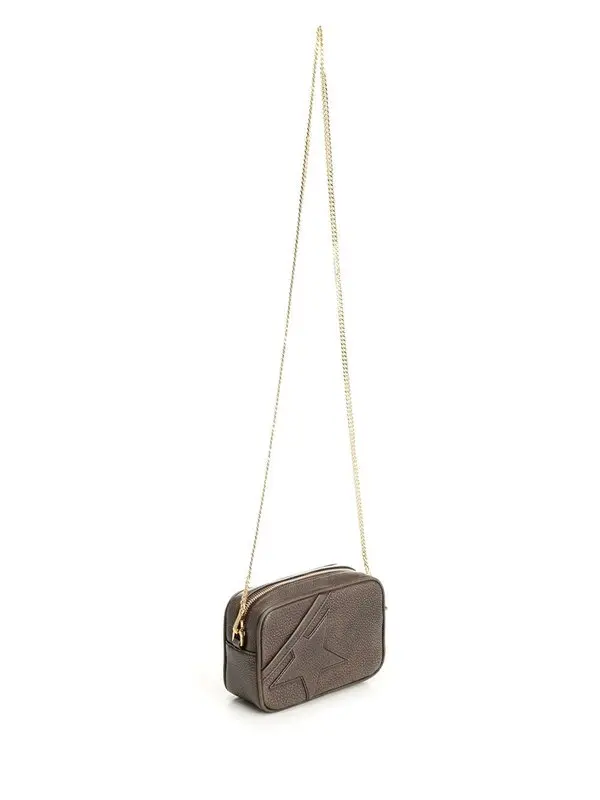 GOLDEN GOOSE Mini Star Bag - Brown