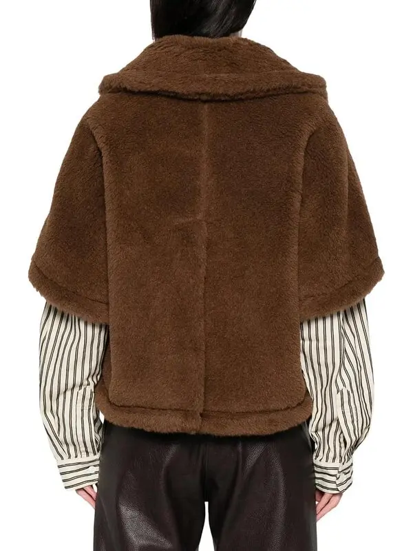 Max Mara Corvino 4 Teddy Short Coat - Gold