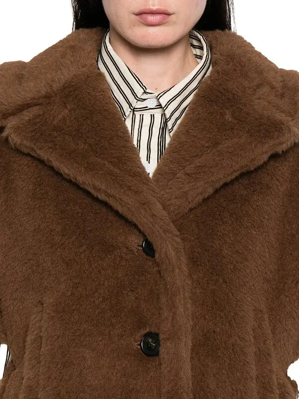 Max Mara Corvino Teddy Short Coat - Multicolor