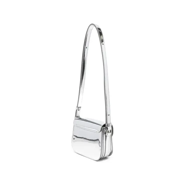 A.p.c. Rectangular Shoulder Bag With Turnlock Fastening