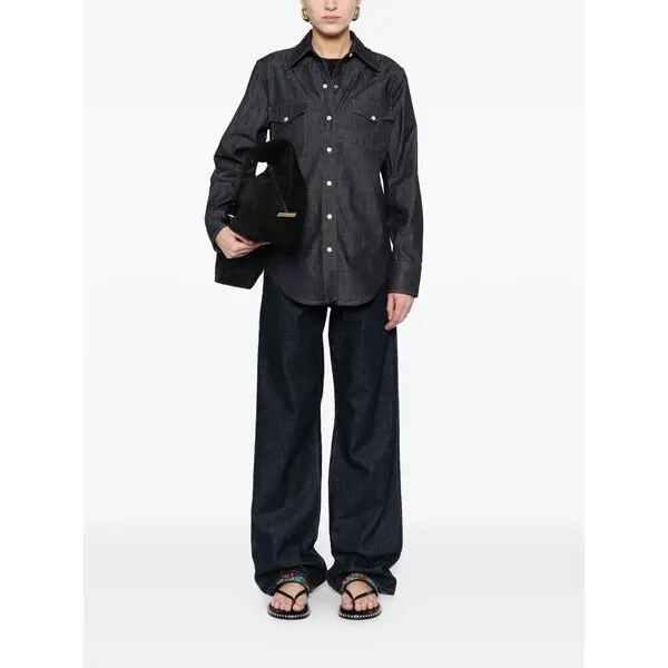 A.p.c. Denim Long Sleeve Shirt