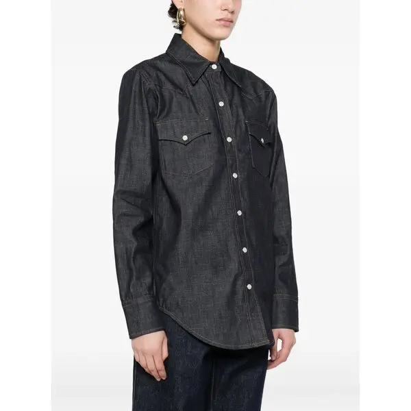 A.p.c. Denim Long Sleeve Shirt